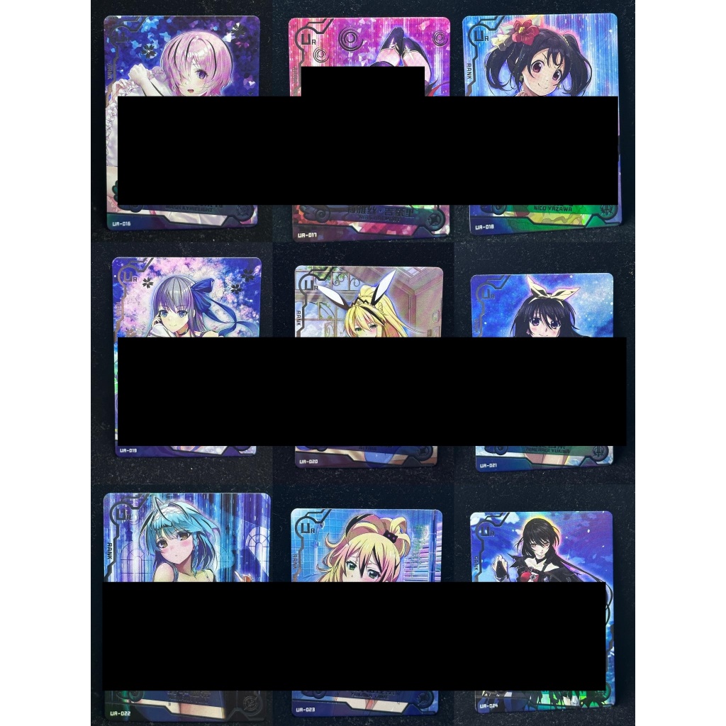 🔥现货Ready Stock🔥少女派对vol2 Girl Party UR 闪卡Anime Waifu Card！！Shiny card ...