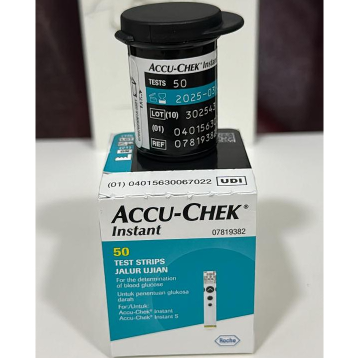 Accu-chek Instant S Test Strips Blood Glucose accuchek accucheck check ...