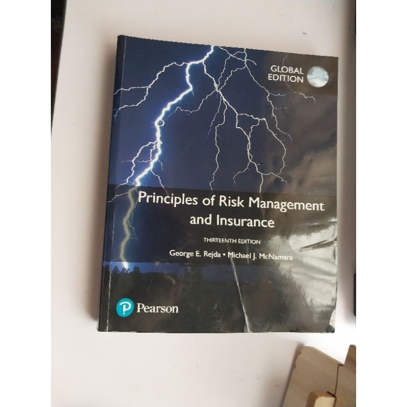 Principles of Risk Management and Insurance (preloved) (negotiable ...