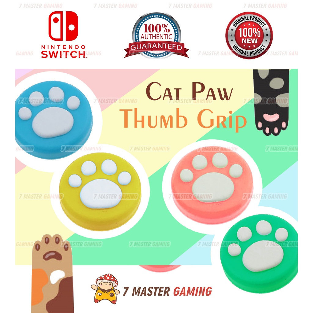 Cat Paw Controller Thumb Grip Cap / Thumbgrip / Analog Protector ...