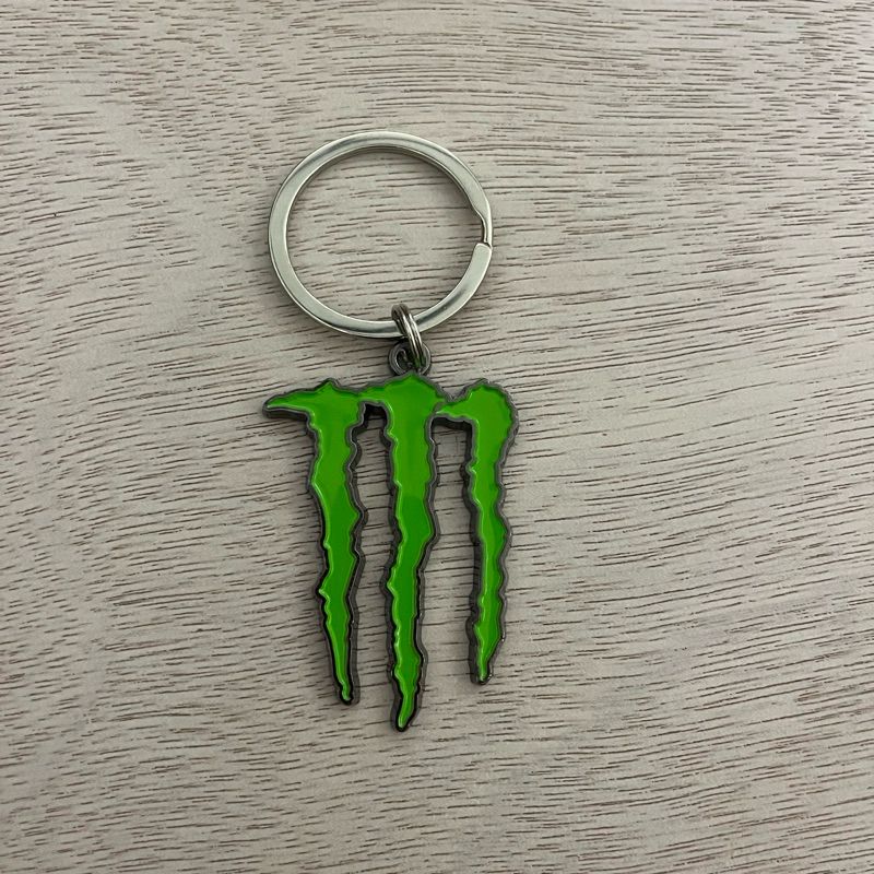 Monster energy metal keychain monster claw shape | Shopee Malaysia
