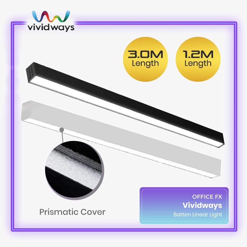 ⚠️DO NOT PURCHASE/DISPLAY ONLY⚠️K2 VIVIDWAYS OFFICE FX Batten Linear ...