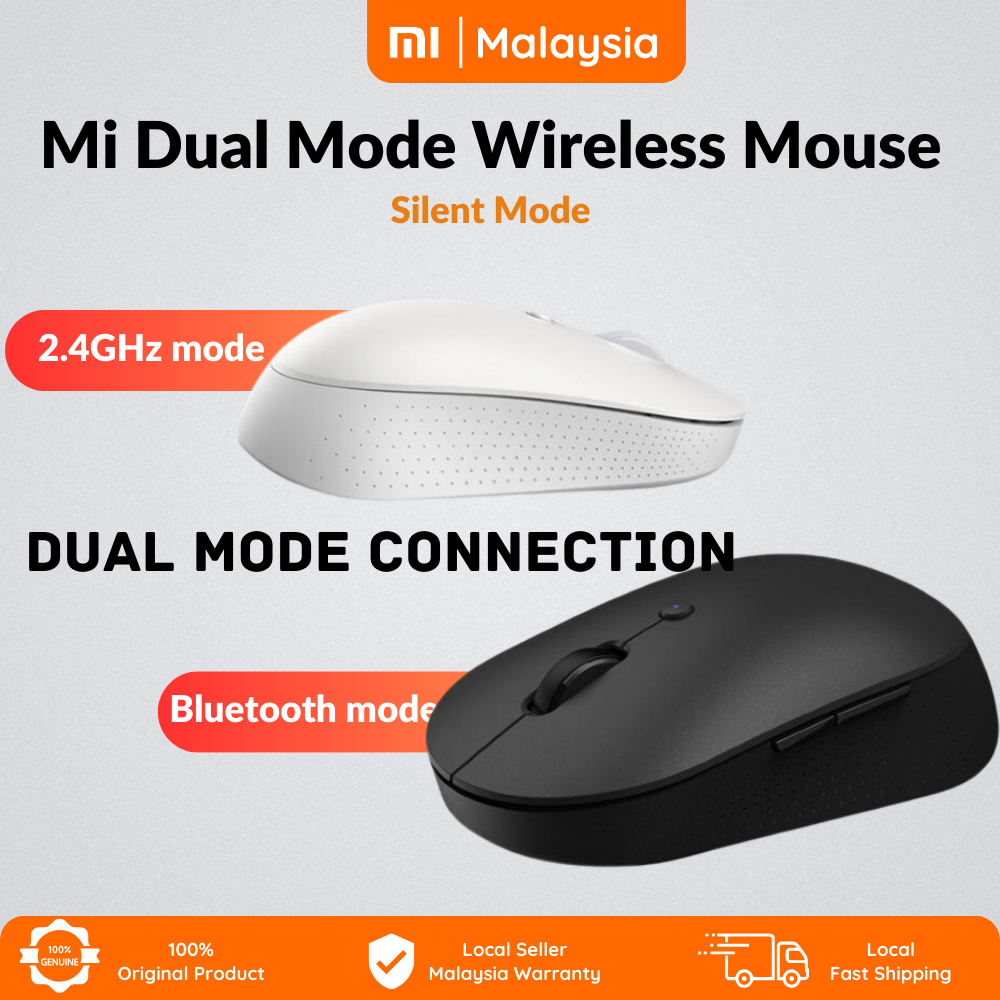 Xiaomi Mi Dual Mode Wireless Mouse Silent Edition / Wireless Mouse 2 ...
