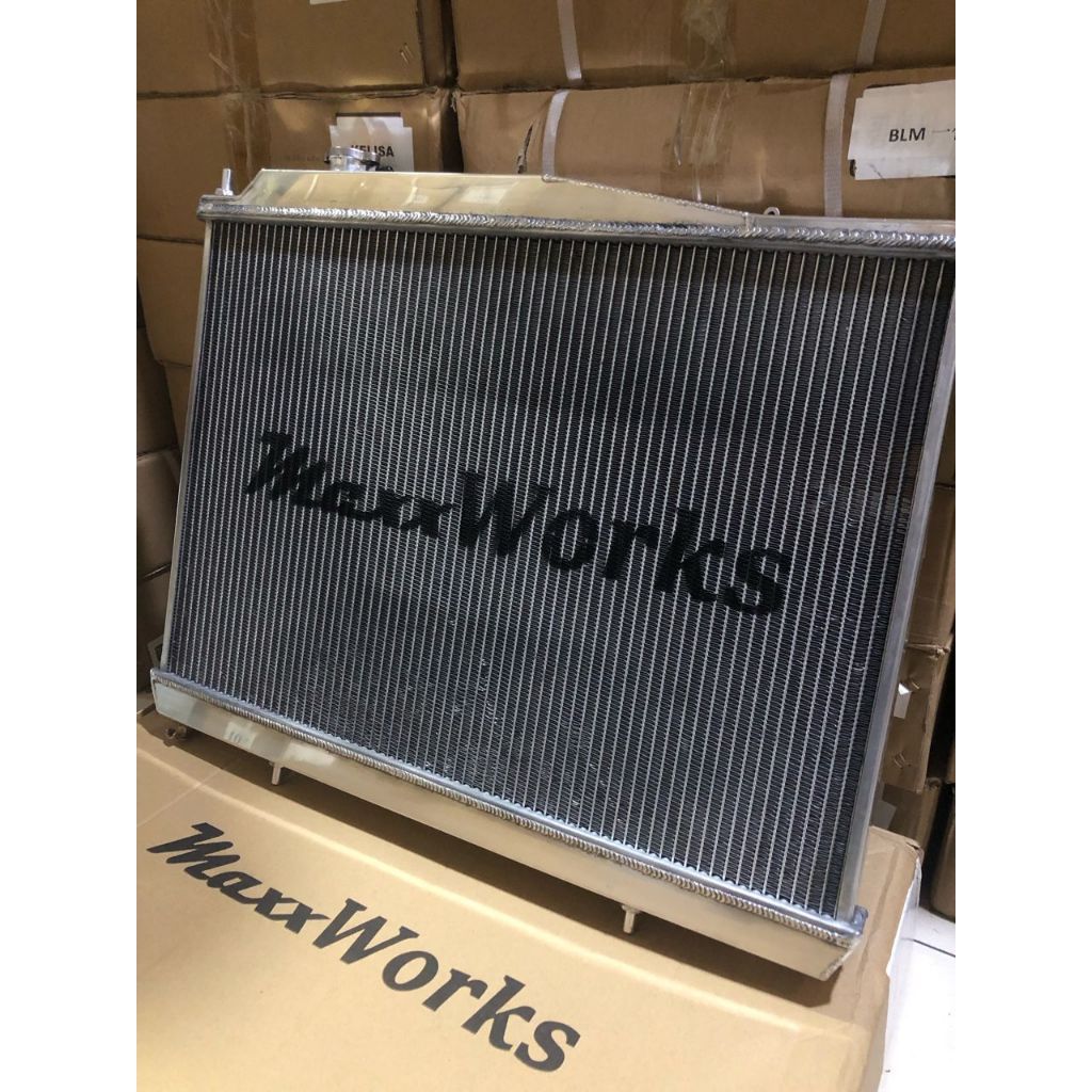 Maxxworks Aluminium Radiator Nissan Navara D22 R50 2.5L 3.0L -Diesel ...