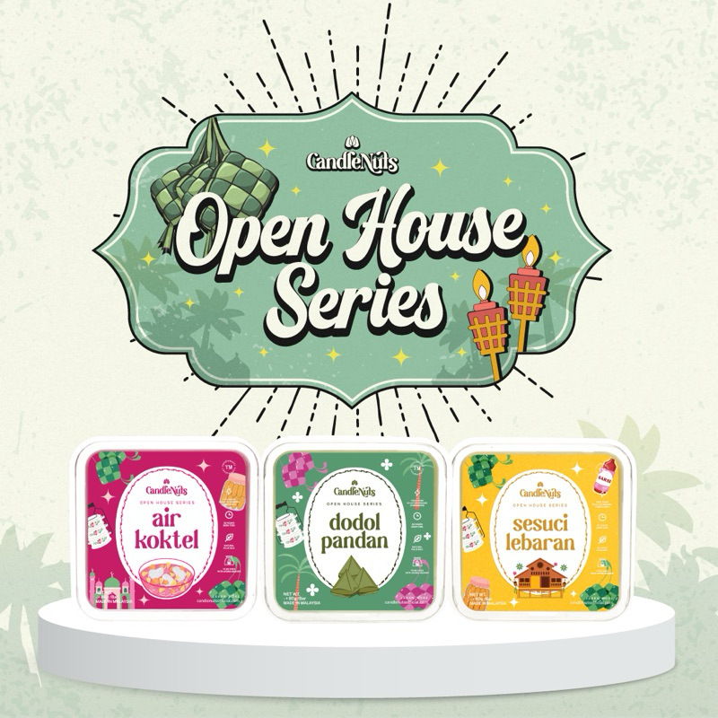 Candlenutsbynadia - RAYA OPENHOUSE SERIES LIMITED EDITION / LILIN WANGI ...