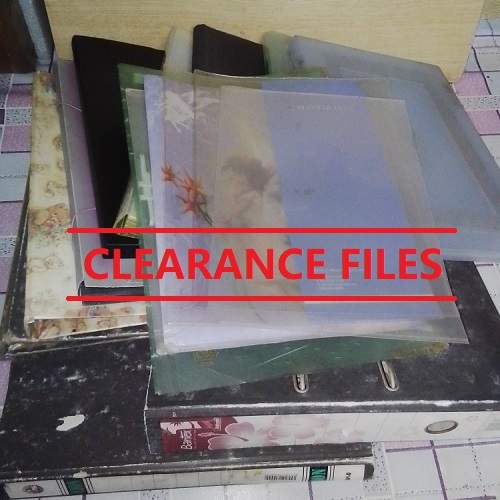 【CLEARANCE】文件夹清货 Used or Defective File Recycle Files (Ready Stock ...