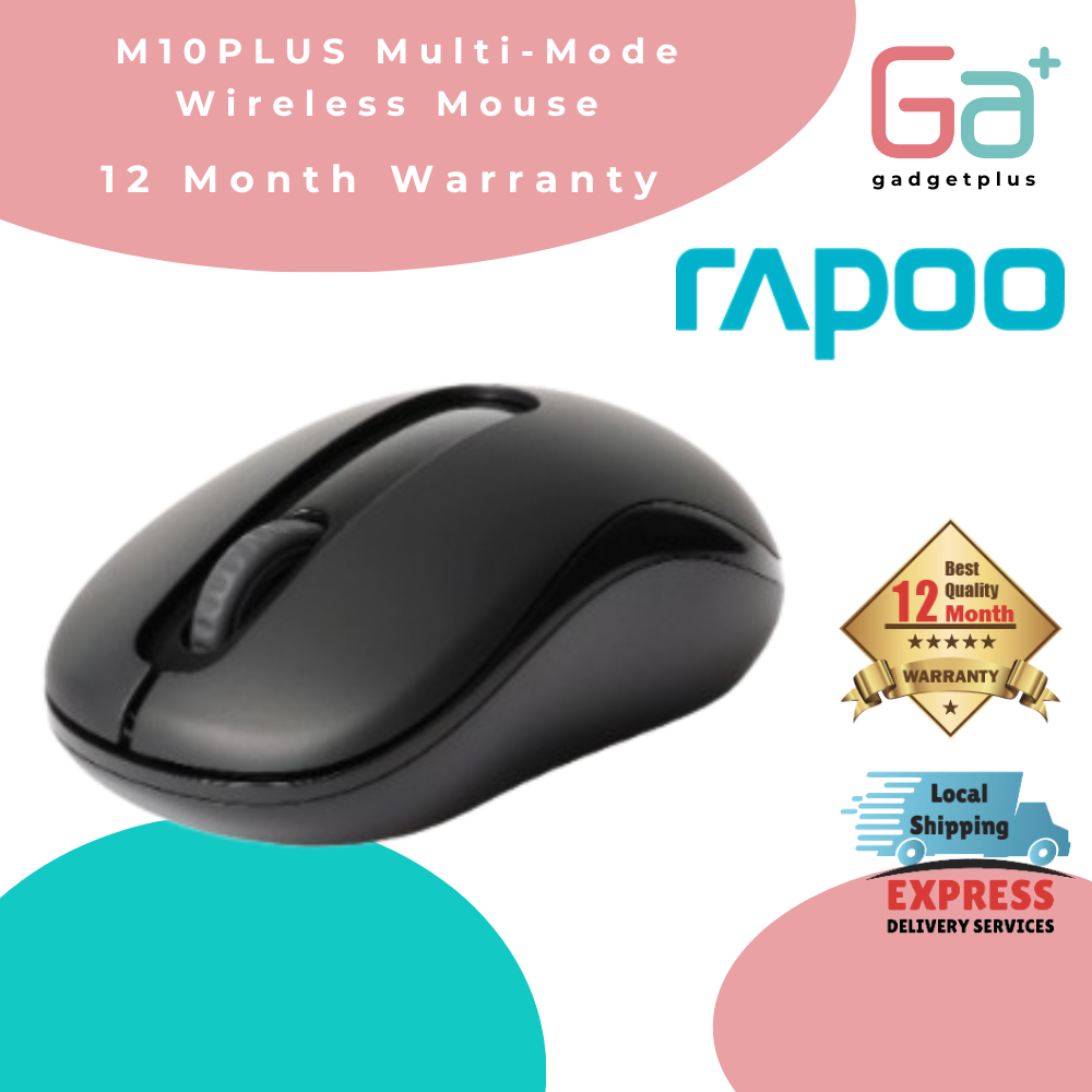 RAPOO M10PLUS Multi-Mode Wireless Mouse | Shopee Malaysia