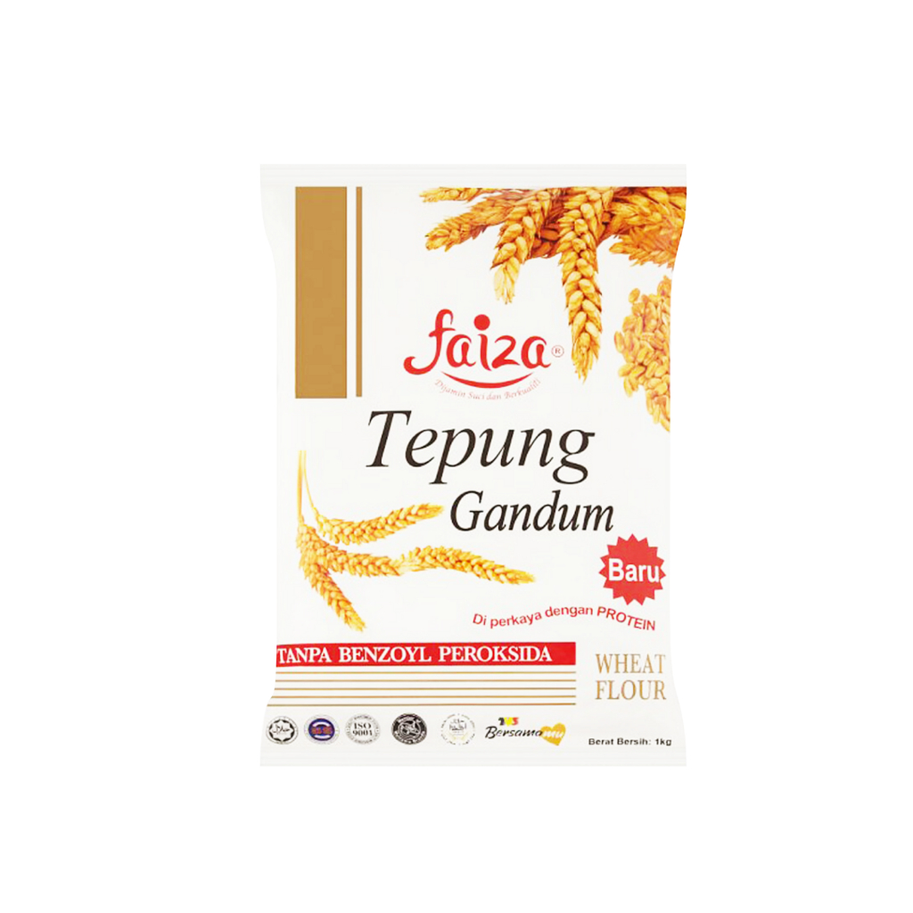 FAIZA Tepung Gandum 1KG Pack | Shopee Malaysia