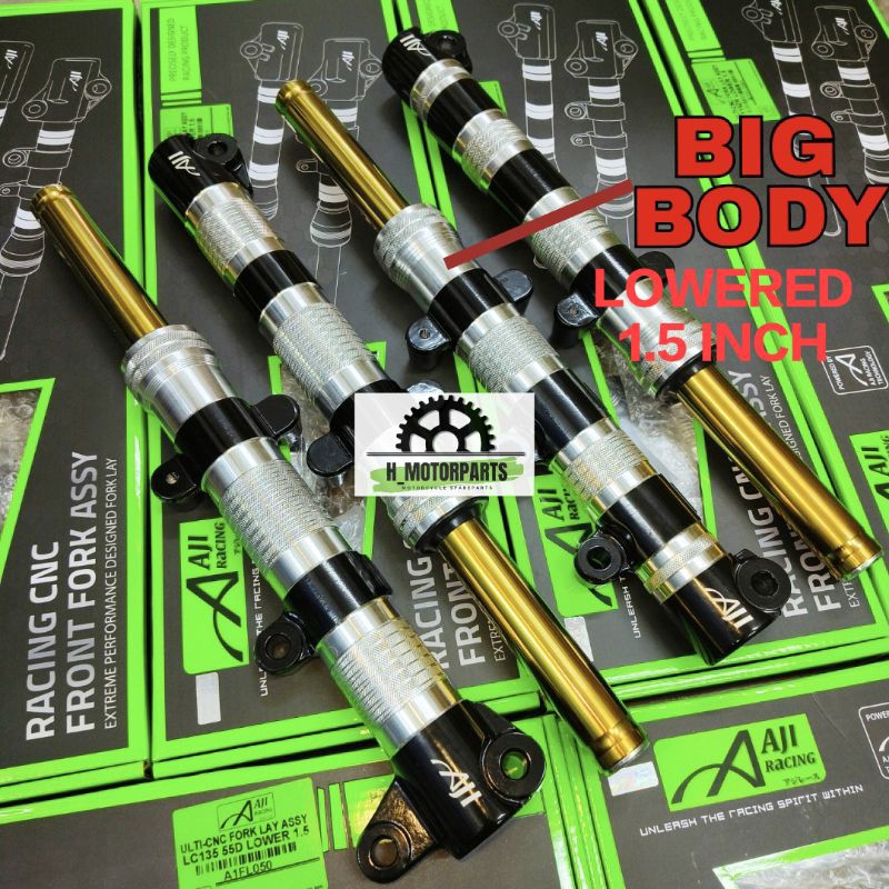 AJI RACING Monoshock Adjustable LC135 RS150 Y15ZR RSX Y16ZR VF3I 200MM ...