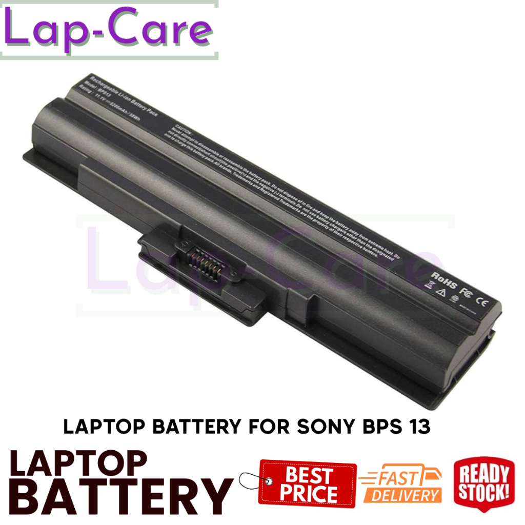 LAPTOP Battery for Sony VGP-BPS13 VGP-BPS13Q VGP-BPL21 VGP-BPS13/B VGP ...