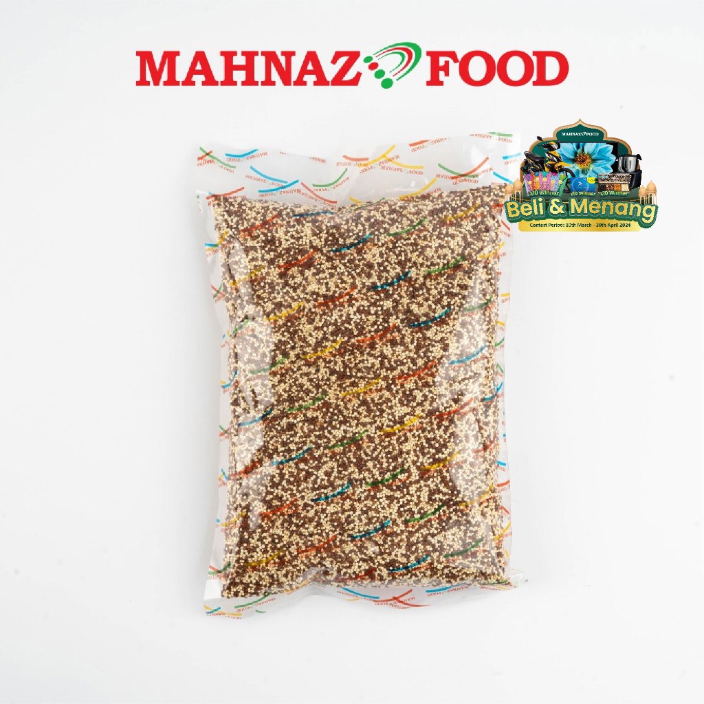 MAHNAZ FOOD - QUINOA HIGH PROTEIN BLACK, RED, WHITE & MIX (300G / 1KG ...