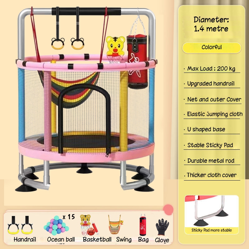 GooGoo Bird Trampoline Jumper Indoor Outdoor Children Bouncer Jumping ...