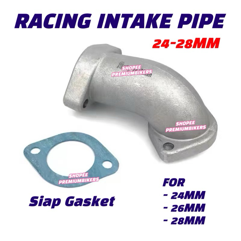INTAKE PIPE RACING EX5 DREAM WAVE125 TENGKUK CARBURETOR 22MM 22.5MM ...
