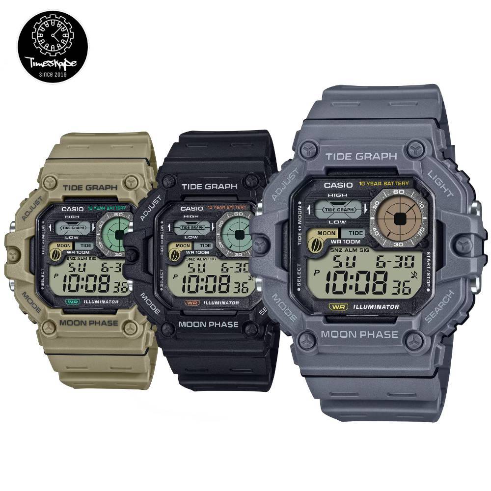 Original CASIO WS-1700H-1A / WS-1700H-5A / WS-1700H-8A/ WS1700H Digital ...