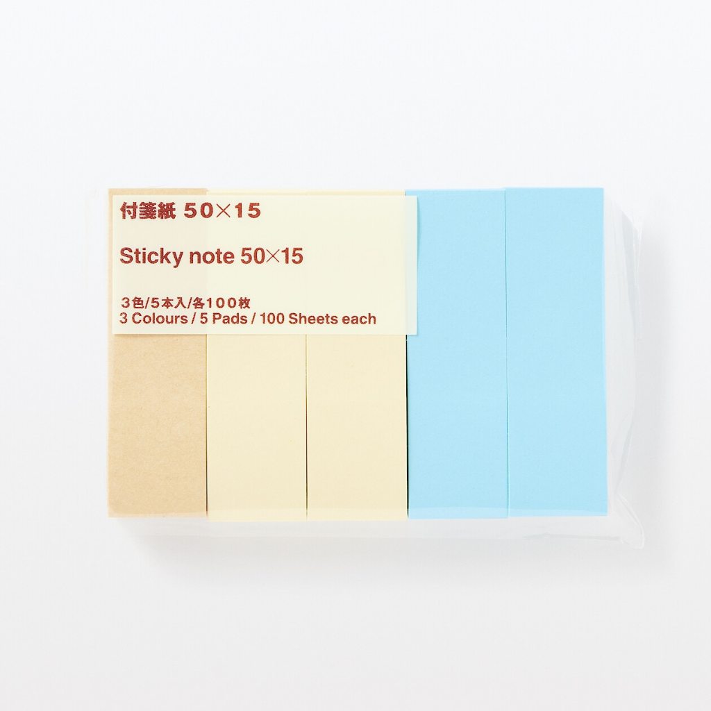 MUJI Sticky Note 50 x 15 | Shopee Malaysia