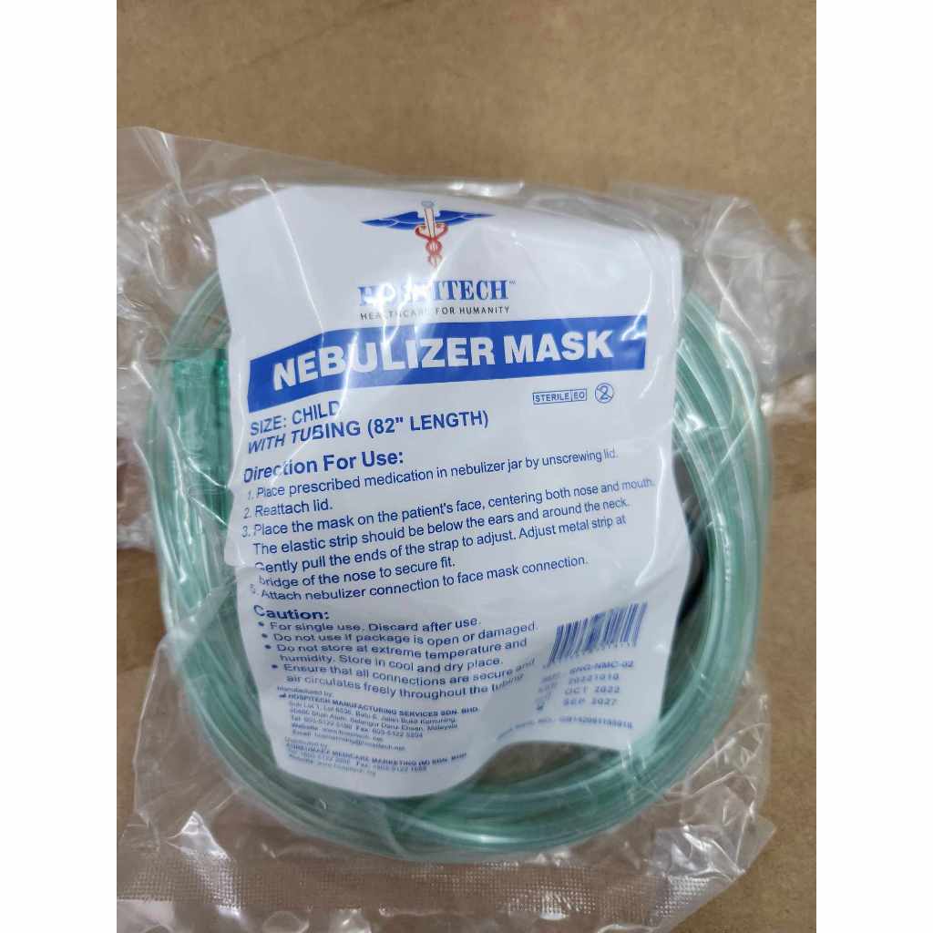 Hospitech Nebulizer Mask with Neb Kit - Child 1PC | Shopee Malaysia