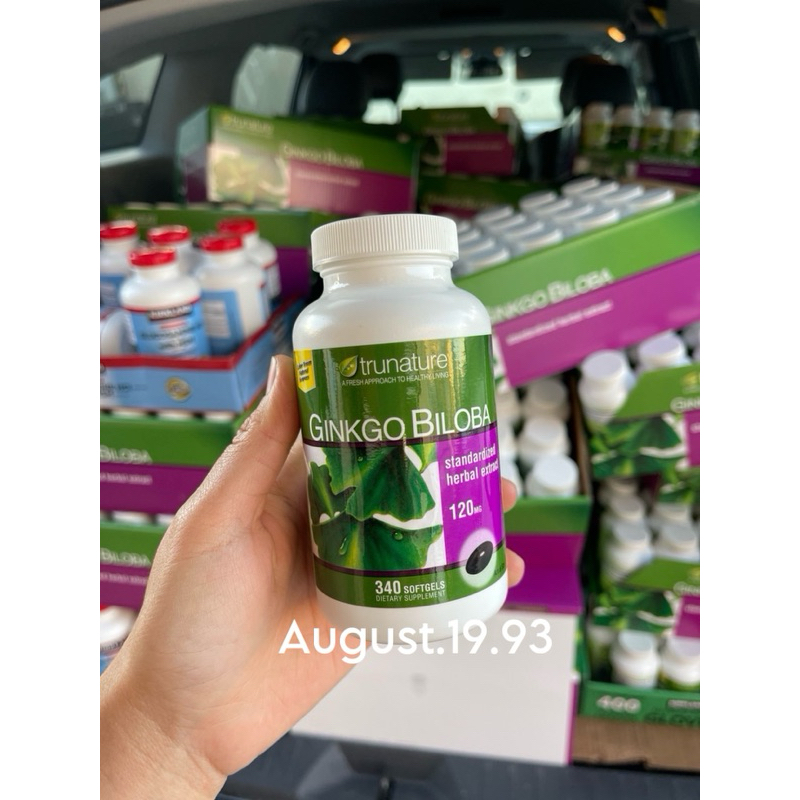 TRUNATURE GINKGO BILOBA 120mg ( 340 softgel ) | Shopee Malaysia