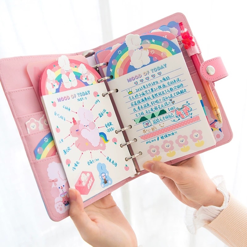 (Ready Stock) Korean Fluffy Rabbit Journal Diary | Shopee Malaysia