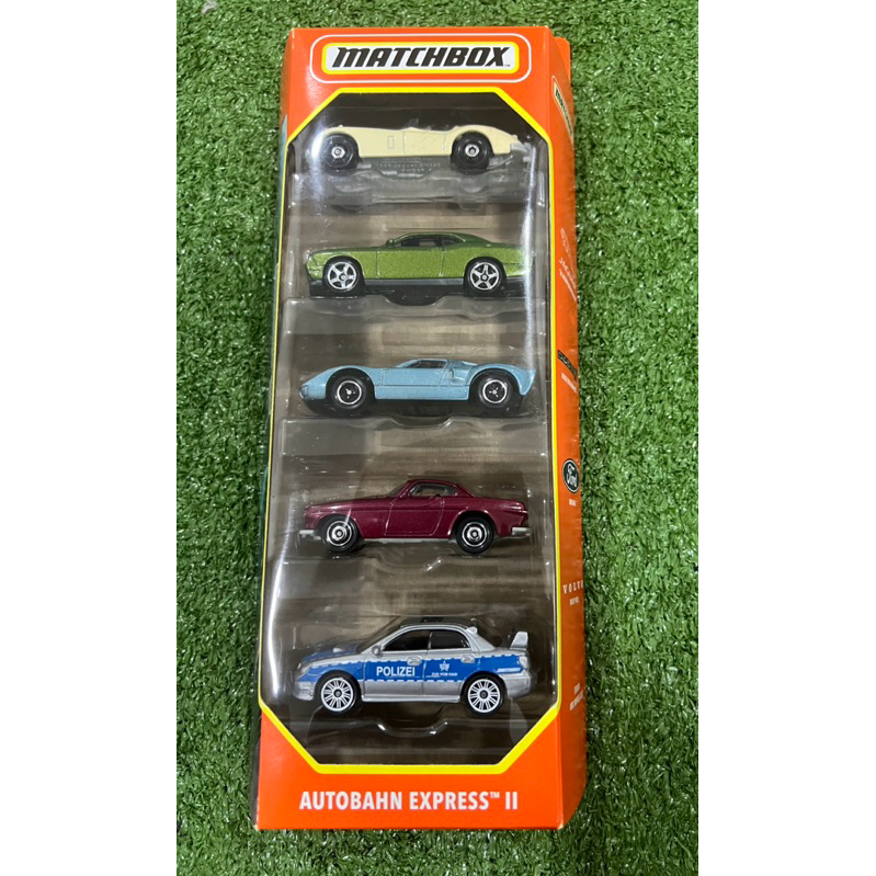 Matchbox MBX 2024 5-Pack Autobahn Express II (Jaguar XK140,Dodge ...