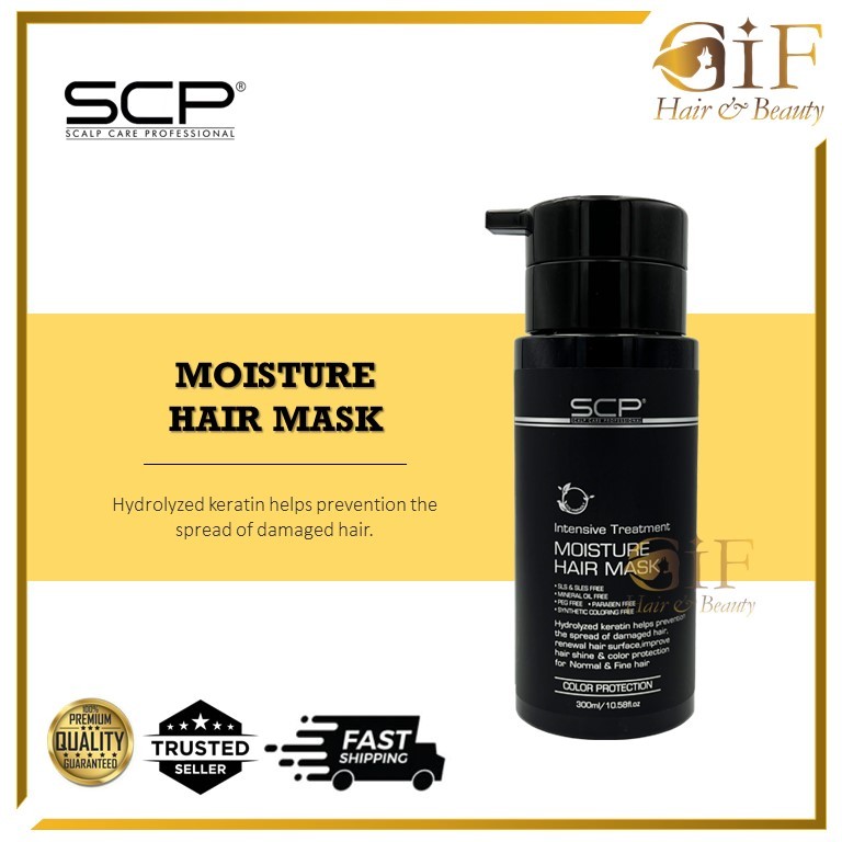 SCP Intensive Treatment Moisture Hair Mask (300ml) | Shopee Malaysia