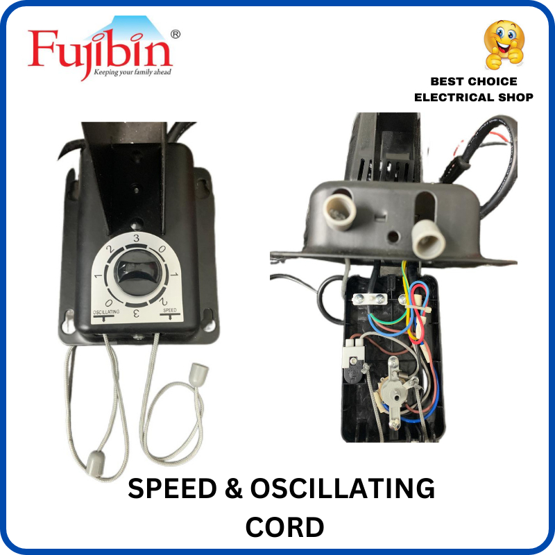 (ORIGINAL)FUJIBIN WALL FAN SPEED SWITCH/WIRE ROPE ACCESSORIES ...