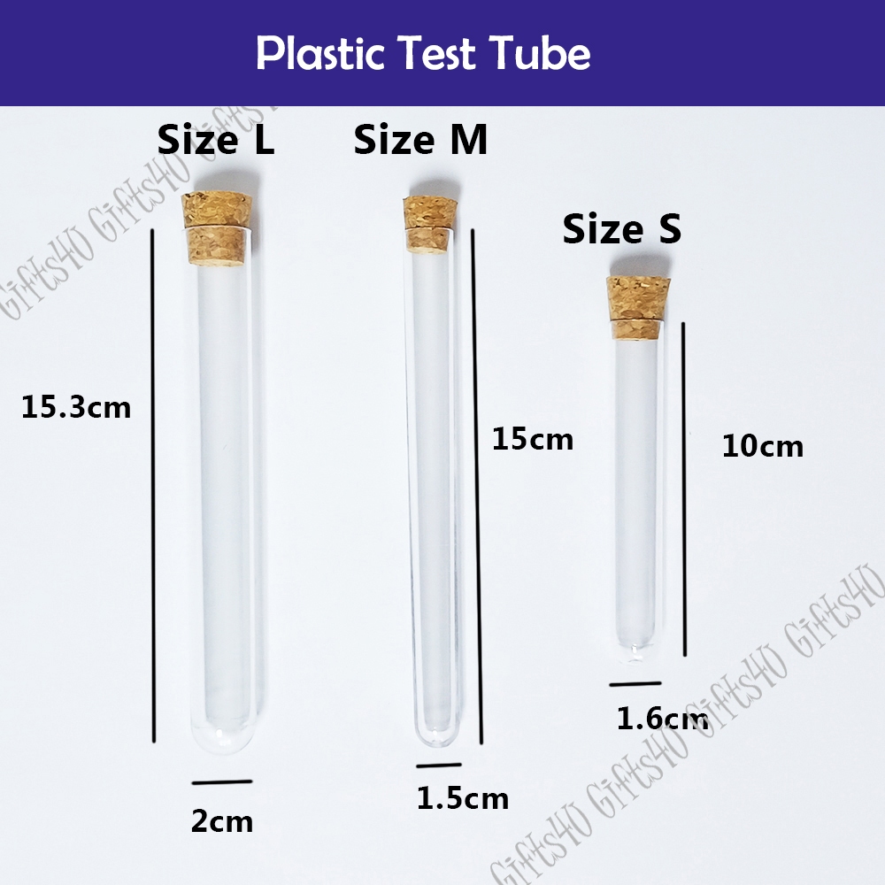 High Quality 13ml/15ml/30ml Clear Transparent Plastic Laboratory Test ...
