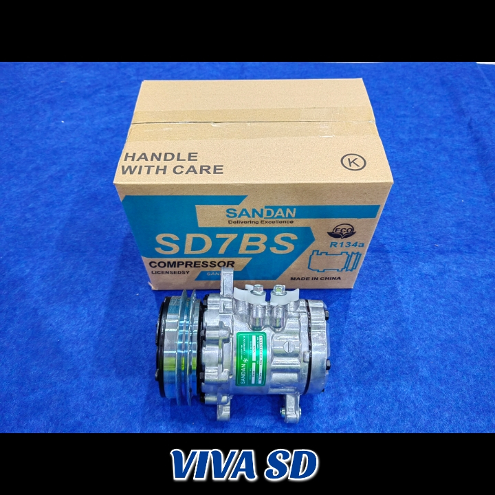 Compressor Perodua Viva (Sanden System) /Kelisa/Kenari/Kancil/Myvi 1.0 ...