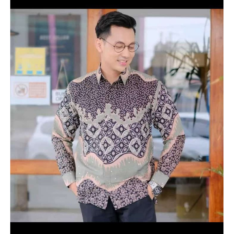 [SPECIALIST] Kemeja Batik Long Sleeve/Baju Batik Lelaki/ Batik shirt ...