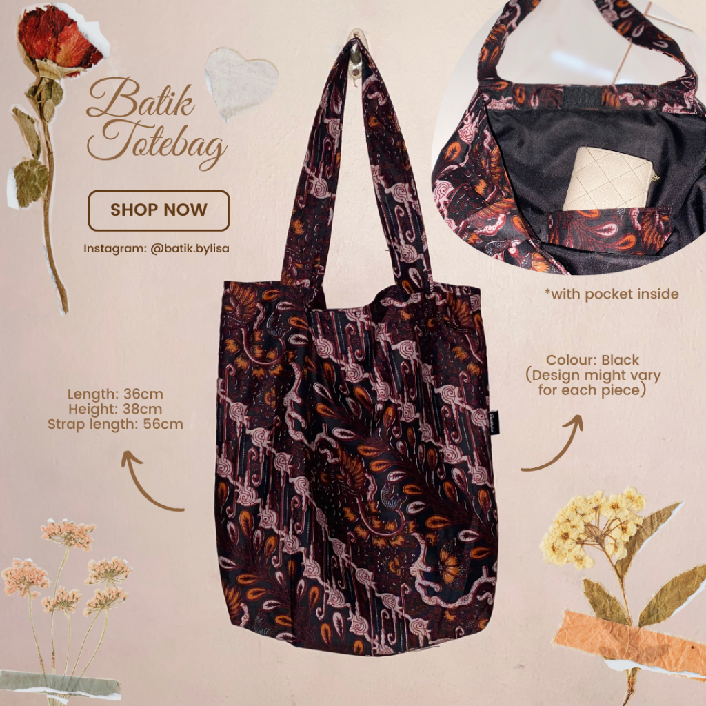 [RESTOCK] HANDMADE Batik Totebag Beg Telekung Murah Viral (Batikbylisa ...