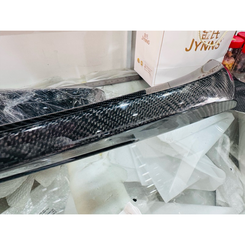 Bmw e92 e93 rear boot ducktail carbon fiber spoiler lip m3 m4 M sport ...