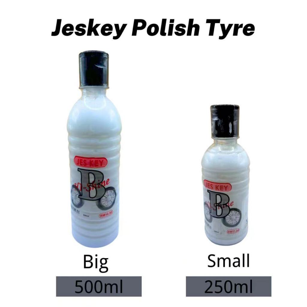 Jeskey Hi-Shine Polish Motor Kereta Tayar, Cushion and Dashboard ...