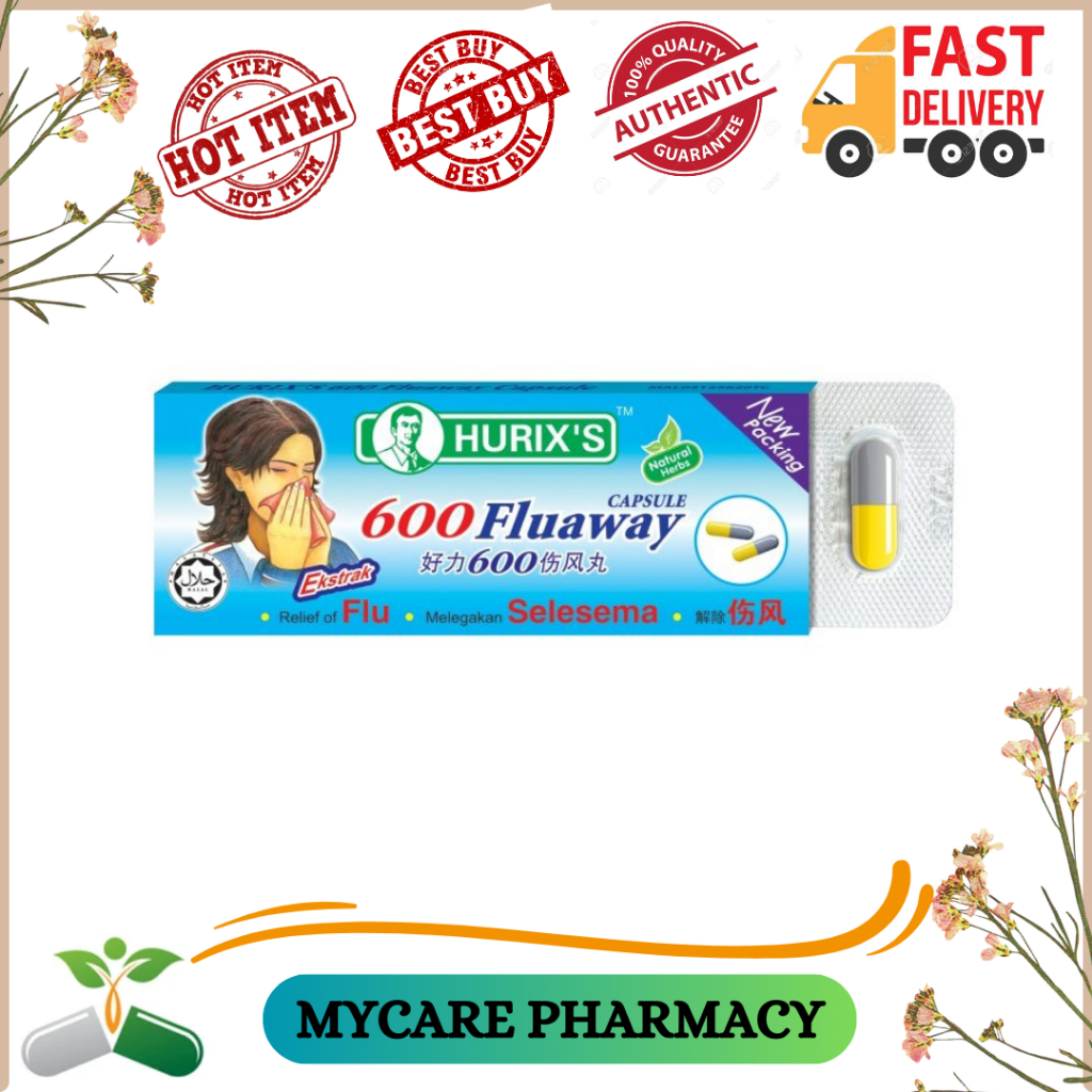 HURIX'S CAPSULE 600 FLUAWAY 6'S | Shopee Malaysia