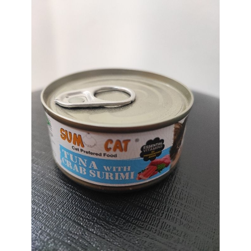 Sumo Cat Premium Cat/Kitten Canned Wet Food Tuna Series (80g) | Shopee ...