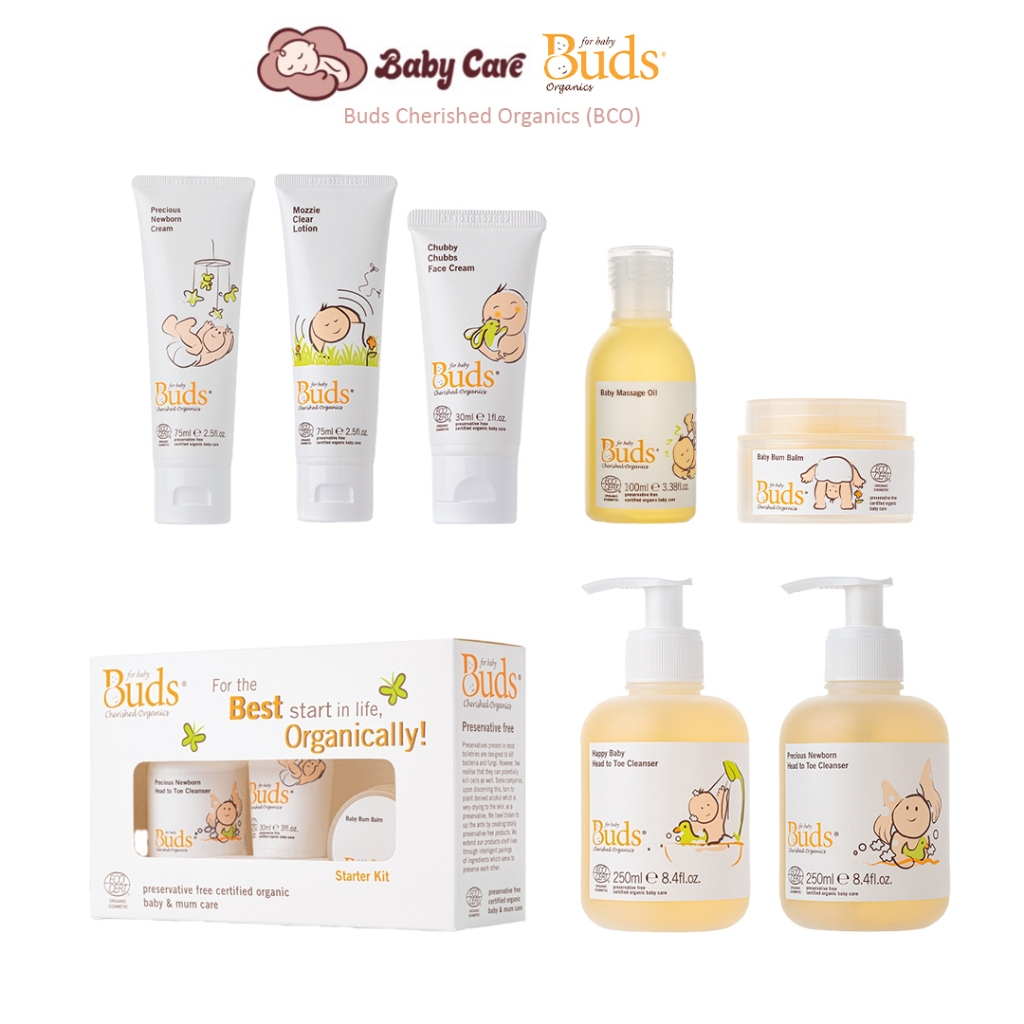 Buds Cherished Organics (BCO), Baby Bum Balm, Baby Massage Oil, Head To ...