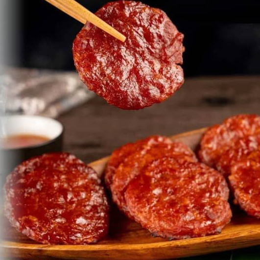 GOLD COIN PORK JERKY 金钱肉干 - 500GM | Shopee Malaysia