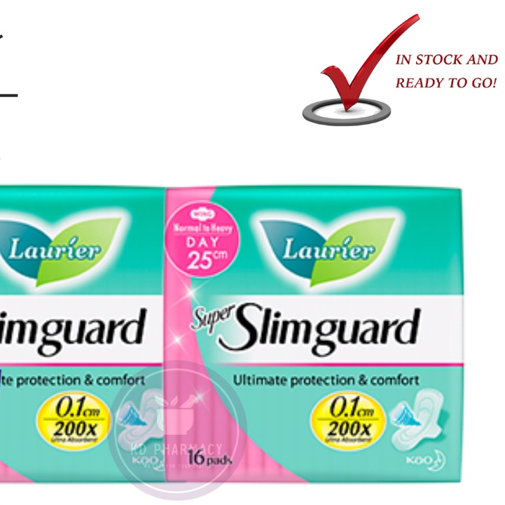 LAURIER SUPER SLIMGUARD with Wings [TWIN PACK] | Shopee Malaysia