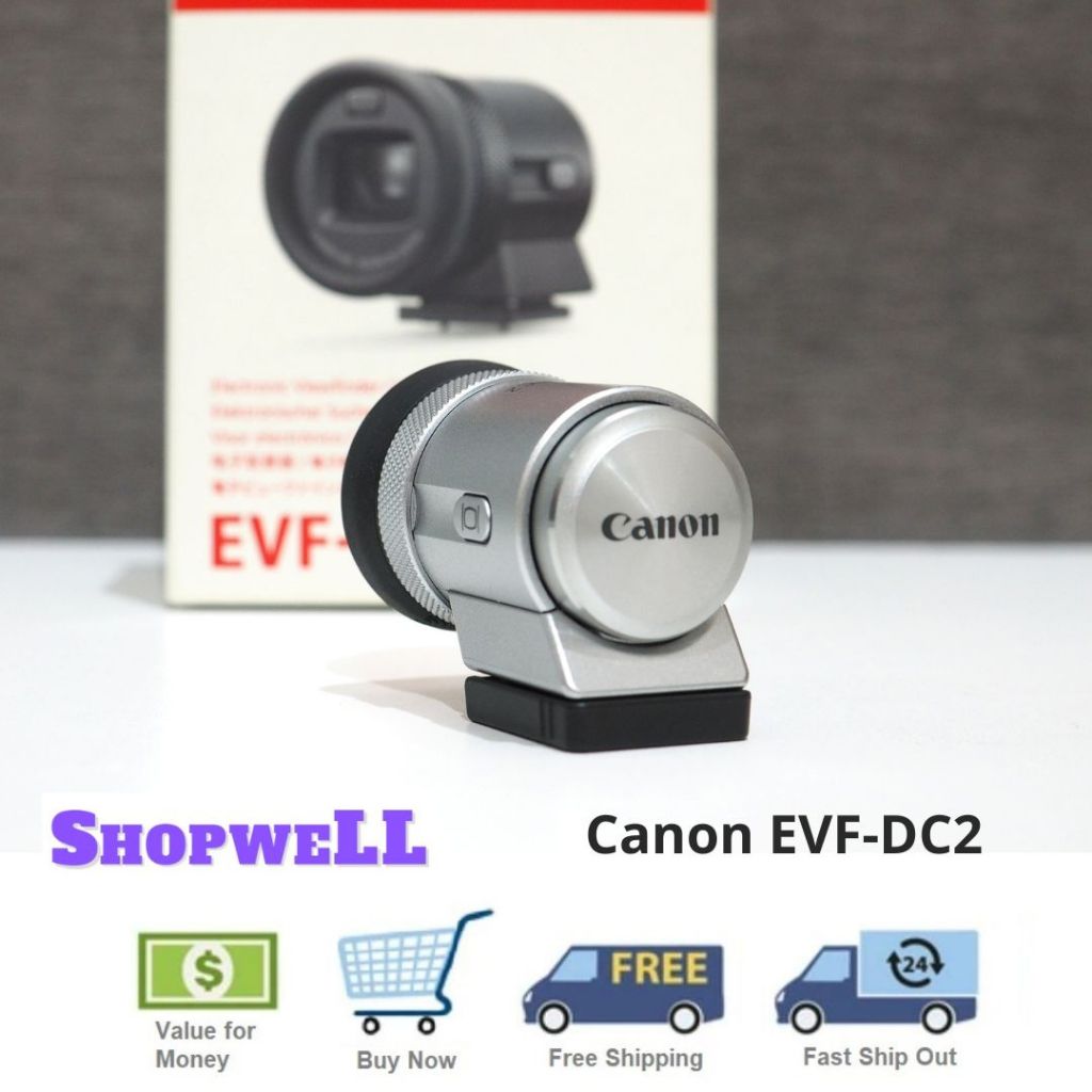Used Canon EVF-DC2 Electronic Viewfinder for M6, M3 | Shopee Malaysia