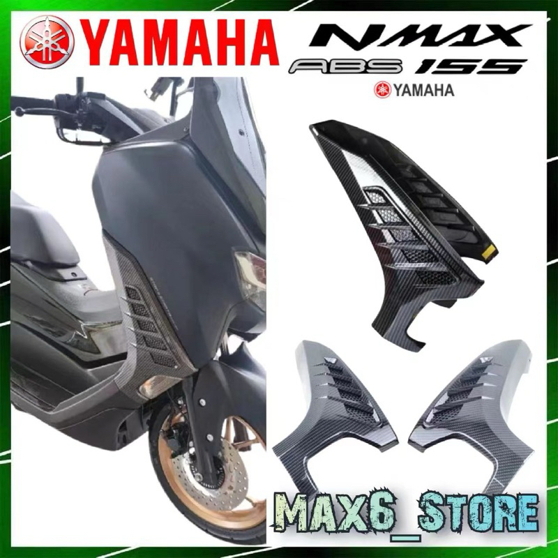 YAMAHA NMAX 155 V2 FAIRING SIDE BODY COVER NMAX V2 CARBON HEADLAMP SIDE ...