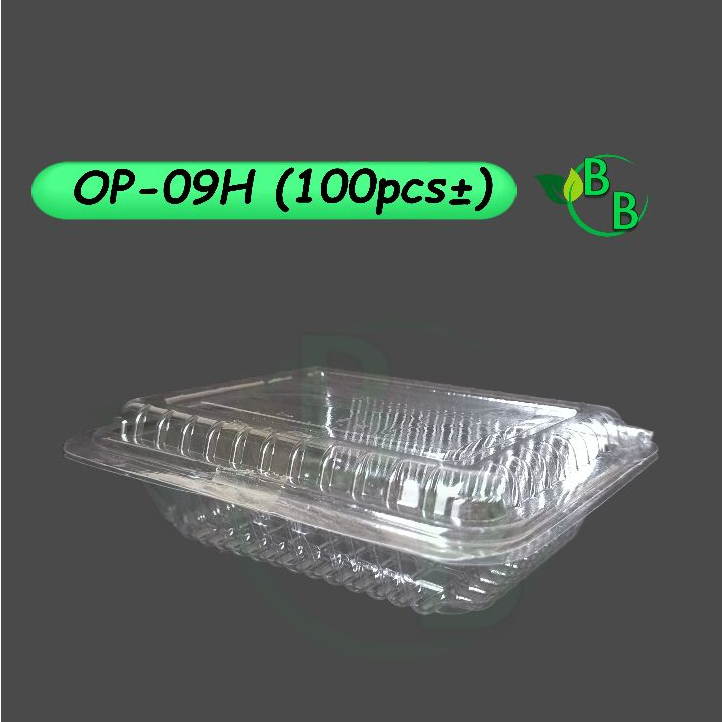 OPS 09H Clear Container / Disposable Food Container / Bakery Disposable ...