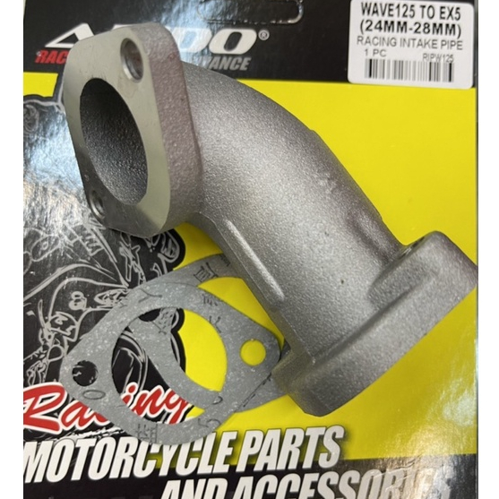 APIDO HONDA WAVE125 WAVE 125 W125 Racing Intake Pipe 24mm - 28mm ...
