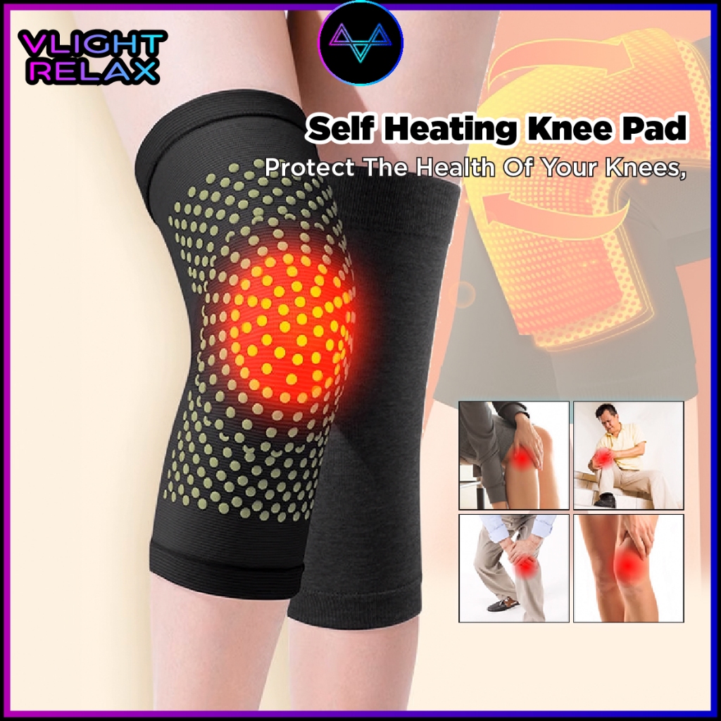 Sarung Lutut Berhaba Herbal Self heat Knee Protector Pad Pain Relief ...