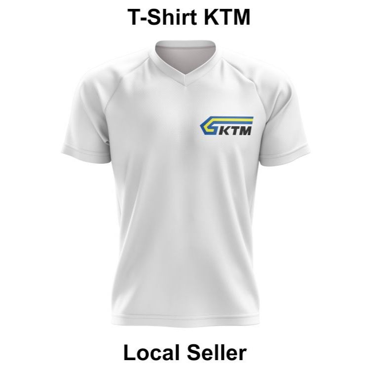 Baju KTM White - KTMB Keretapi Tanah Melayu Berhad | Shopee Malaysia