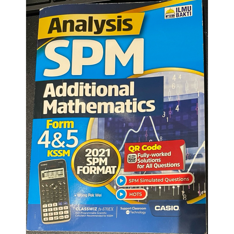 Analysis SPM Additional Mathematics AddMaths Form 4 & 5 KSSM (English ...