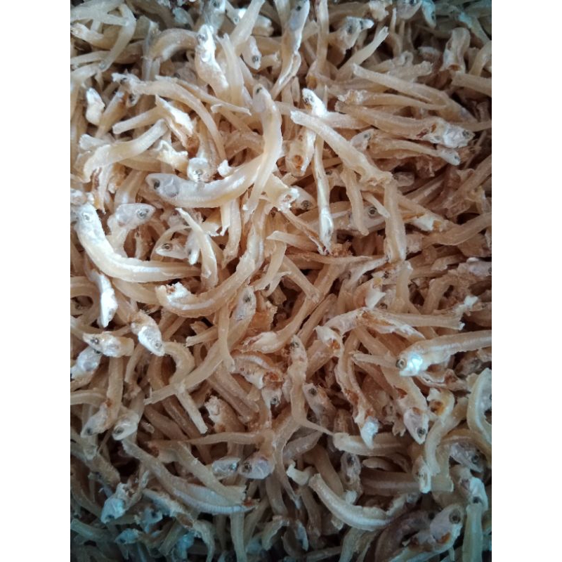 ikan bilis premium 1kg halus putih dan mulus premium quality anchovies ...