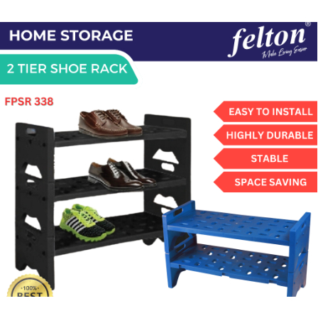 Plastic Shoe Rack 2 Layer /Plastic Rack 338 Cabinet Simple Rack Home ...