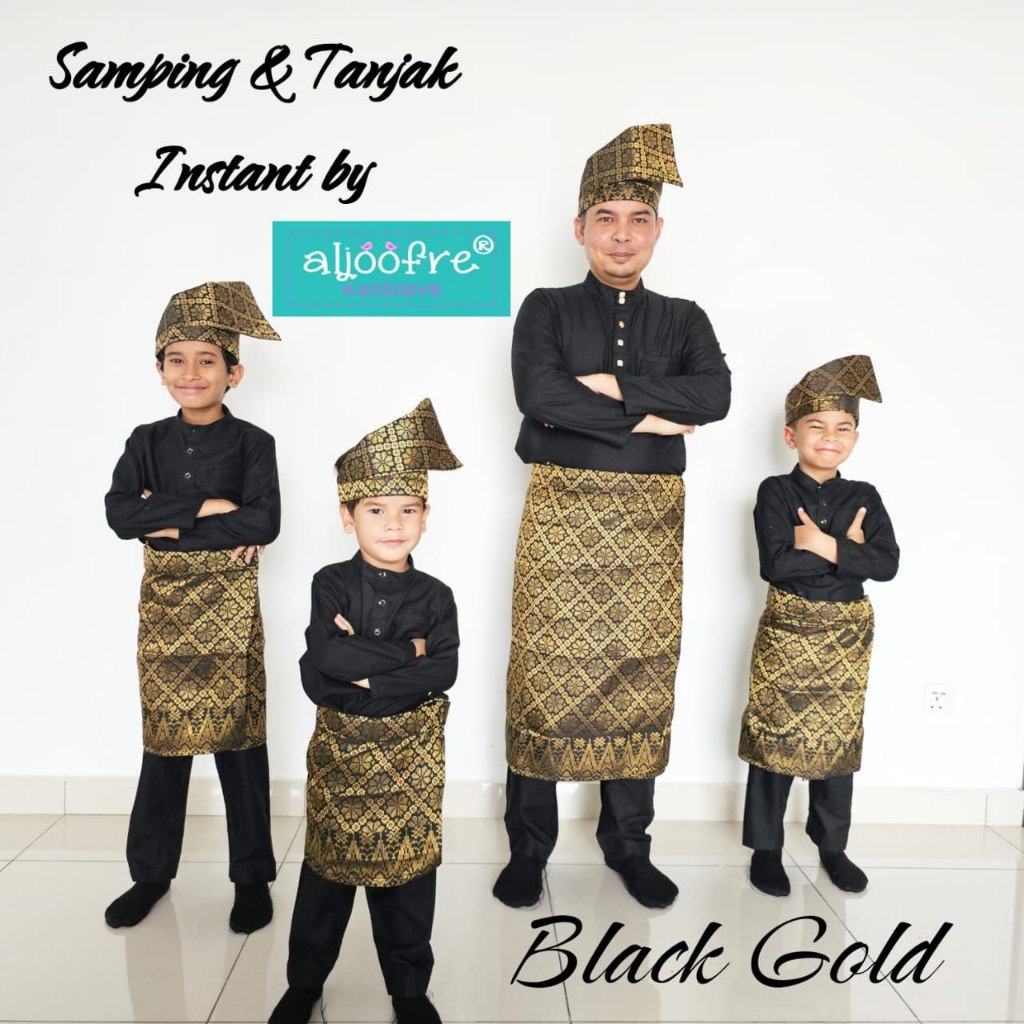 Tanjak Songket ALJOOFRE Budak & Dewasa Adjustable Velcro Setanjak ...
