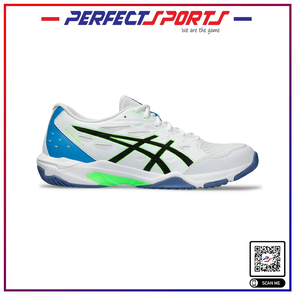 ASICS GEL-ROCKET 11 INDOOR Shoes WHITE/LIME BURST | Shopee Malaysia