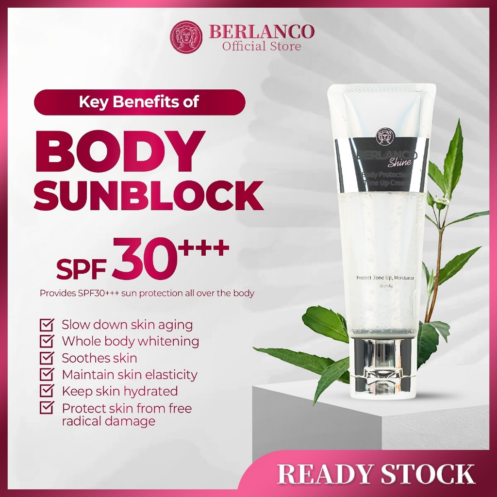 BERLANCO | Body Sunblock Cream SPF30PA+++ Sunscreen Dark Spot Whitening ...