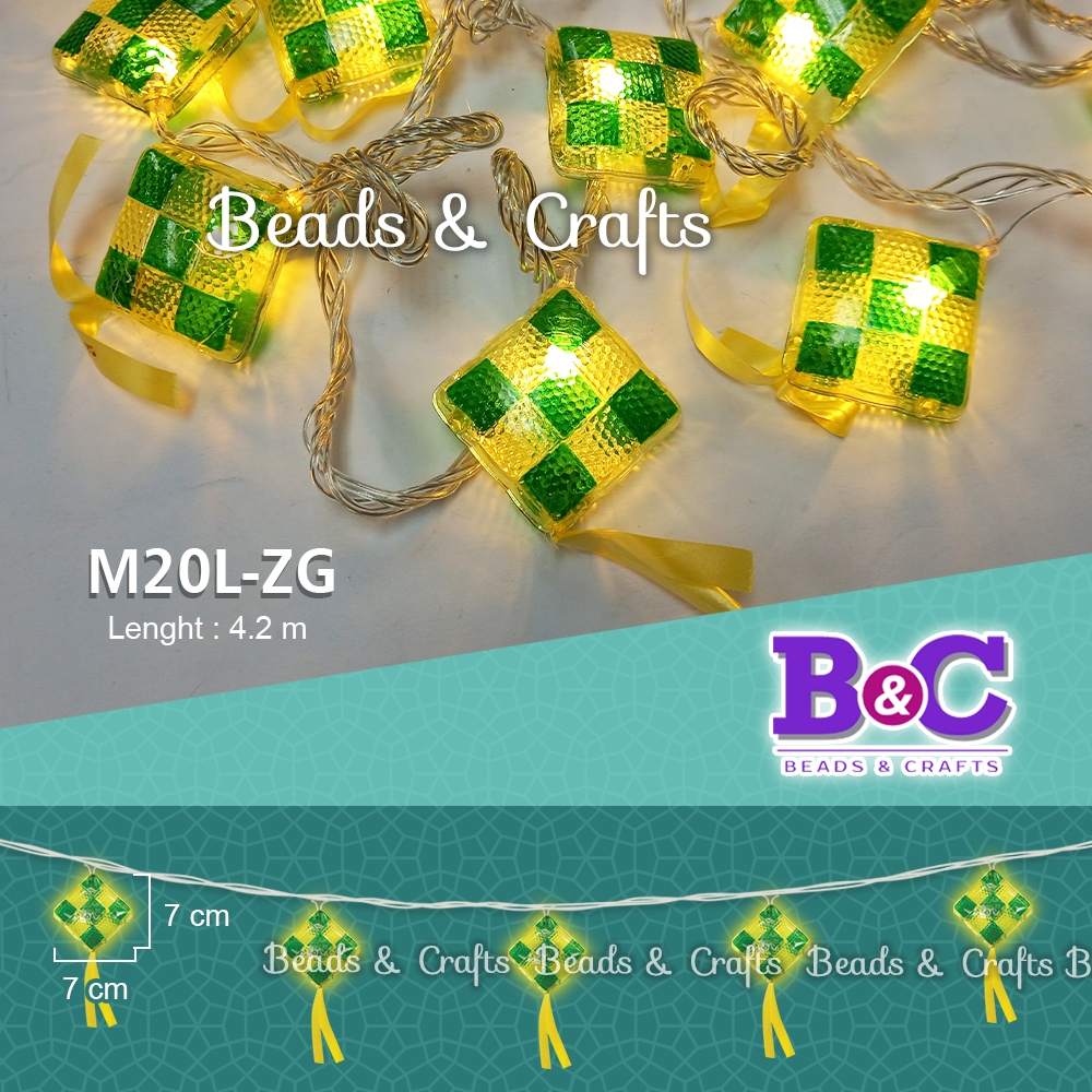 Lampu Raya Hiasan/ Hari Raya LED Ketupat Lights/Lampu Raya/Hiasan Raya ...