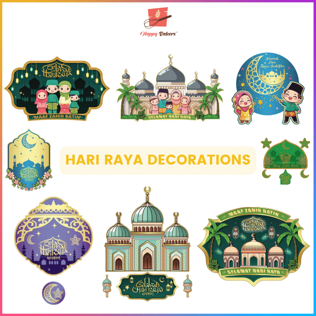 Hari Raya Ramadan Decorations For Pin Up Posters Wall Decor Festive ...